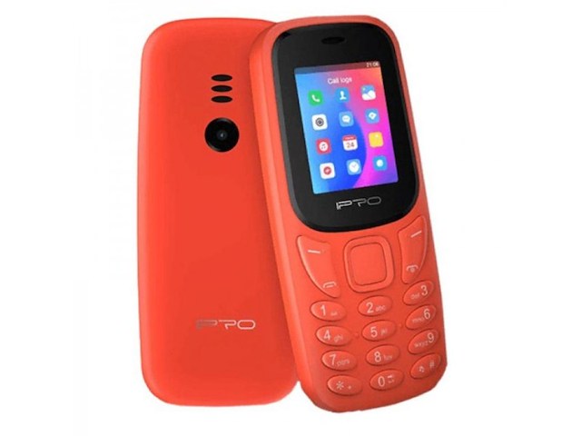 IPRO A21 Mini 32MB, Mobilni telefon DualSIM, 3,5mm, MP3, MP4, Kamera Crveni