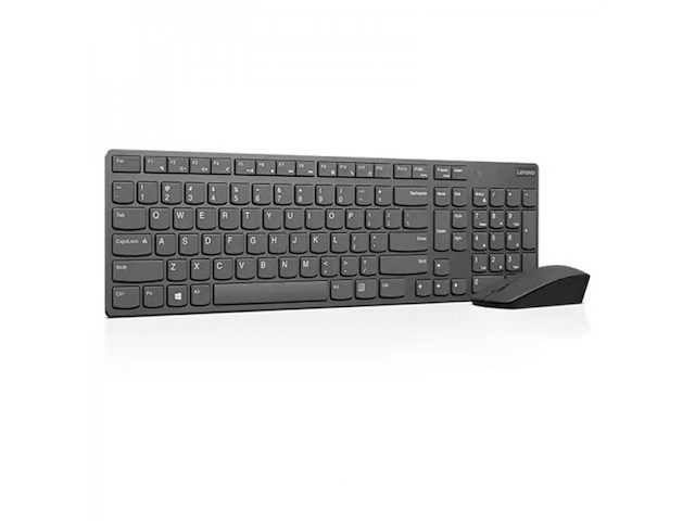Tastatura+miš LENOVO bežični set/ Professional Ultraslim/4X30T25785US/crna