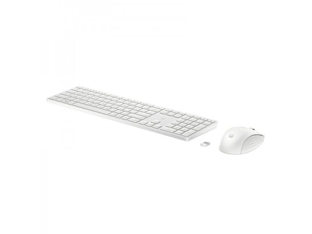 Tastatura+miš HP 650bežični set/4R016AA/ bela