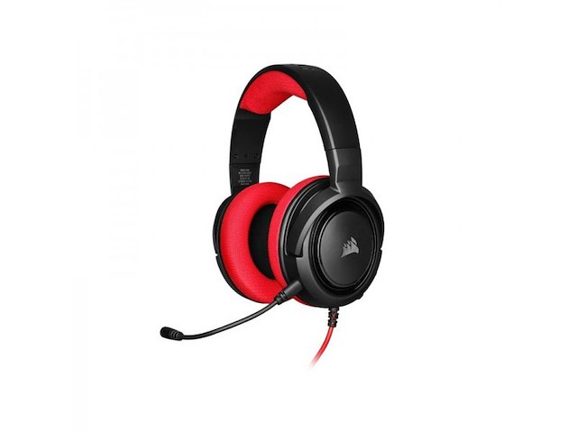 Slušalice CORSAIR HS35 Stereo žične/CA-9011198-EU/gaming/crvena