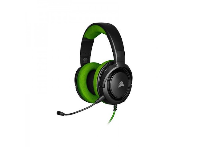 Slušalice CORSAIR HS35 Stereo žične/CA-9011197-EU/gaming/crno-zelena