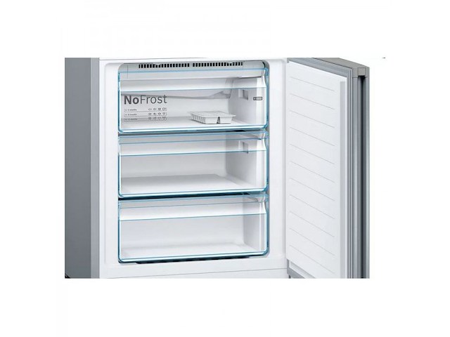 Frižider BOSCH KGN49XIEA/kombinovani/NoFrost/E/438(330+108)/203x70x66cm/inox