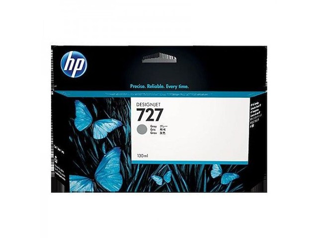 Kertridž HP 727 130ml/siva