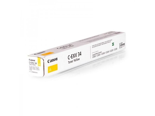 Toner CANON CEXV34/žuta