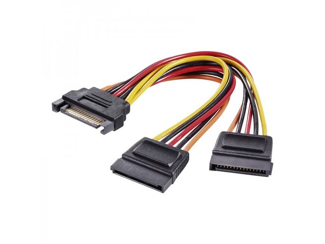 Adapter power SATA na 2x power SATA