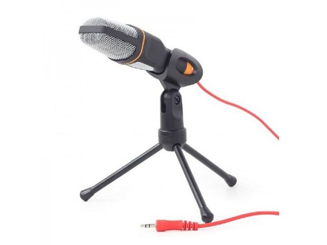 MIC-D-03 Gembird mikrofon sa tripodom 3,5mm black