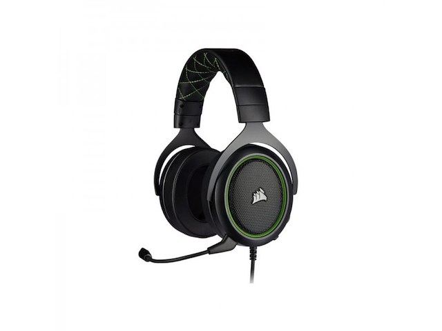 Slušalice CORSAIR HS50 PRO STEREO žične/CA-9011216-EU/gaming/crno-zelena