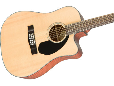 Fender CD-60SCE Dreadnought 12-String WN Natural