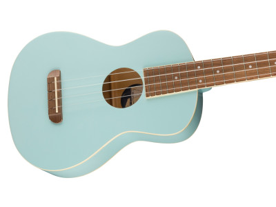 Fender r Avalon Tenor Ukulele WN Daphne Blue