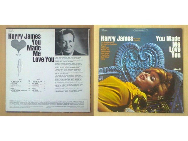 HARRY JAMES - You Made Me Love You (LP) Made in USA