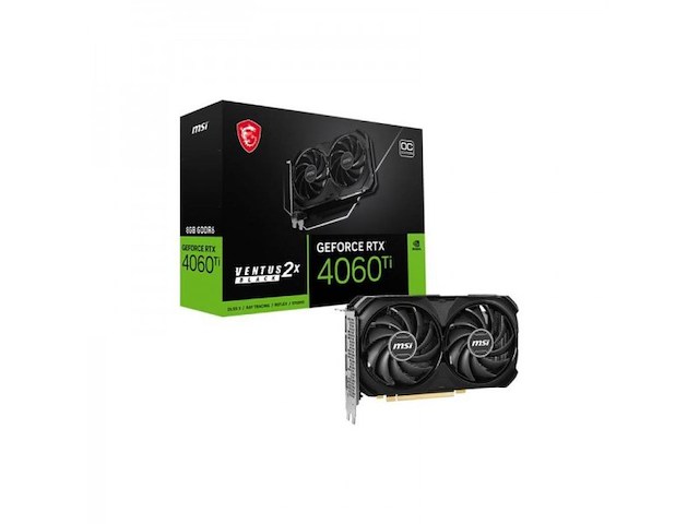 Msi nVidia GeForce RTX 4060 Ti 8GB RTX 4060 Ti VENTUS 2X BLACK 8G OC