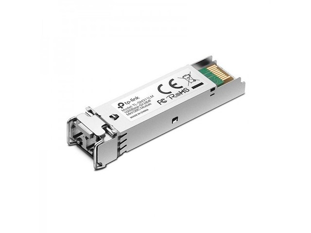 TP-LINK SFP modul Gigabit SFP module, Multi-mode, MiniGBIC, LC interface, Up to 550/275m distance