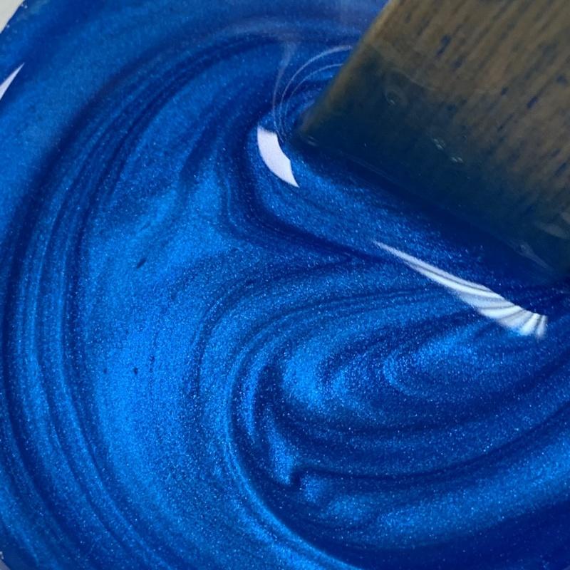 Plavi metalik pigment za epoksi smolu