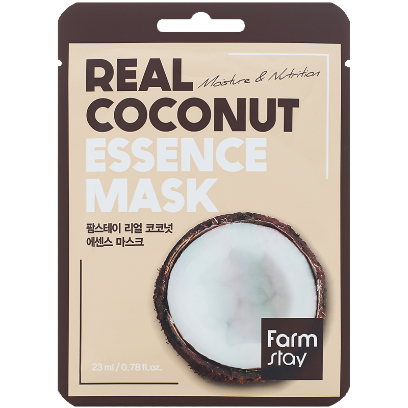 Maska za lice sa ekstraktom kokosa