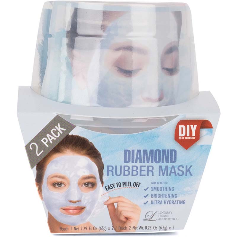 Alginatna maska sa dijamantskim prahom za 2 primene