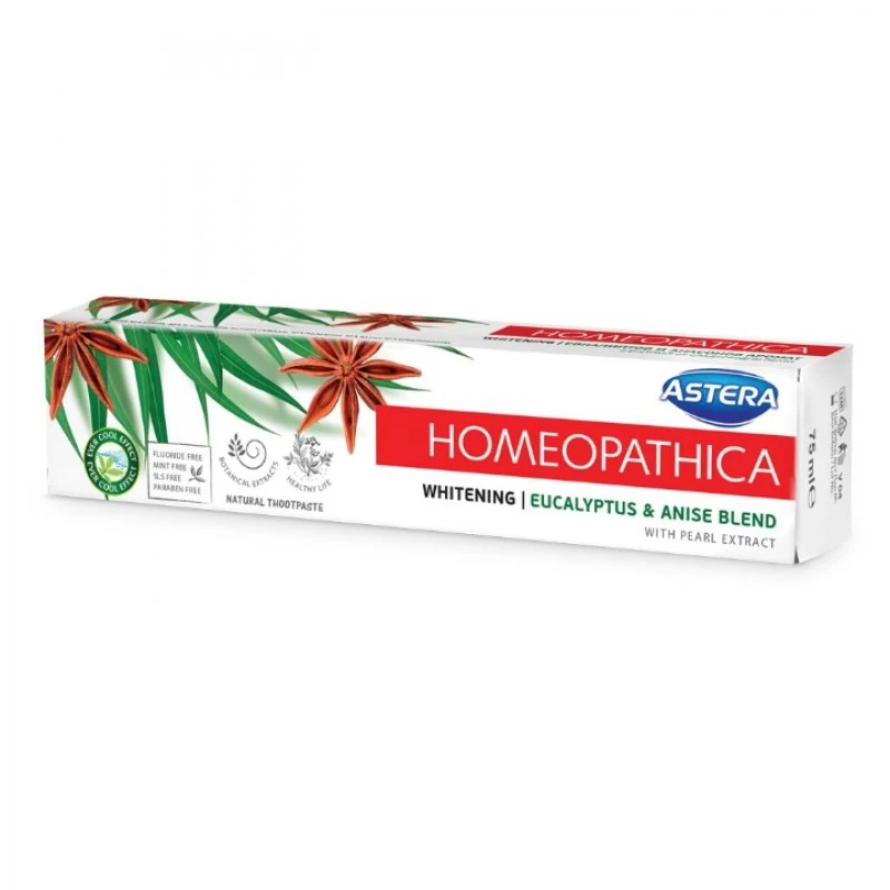 ASTERA HOMEOPATHICA WHITENING PASTA ZA ZUBE 75ML