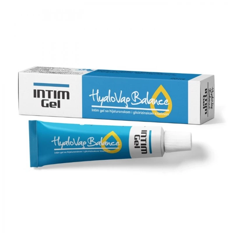 HYALOVAG BALANCE INTIM GEL SA GLICIRIZINSKOM KISELINOM 20ML