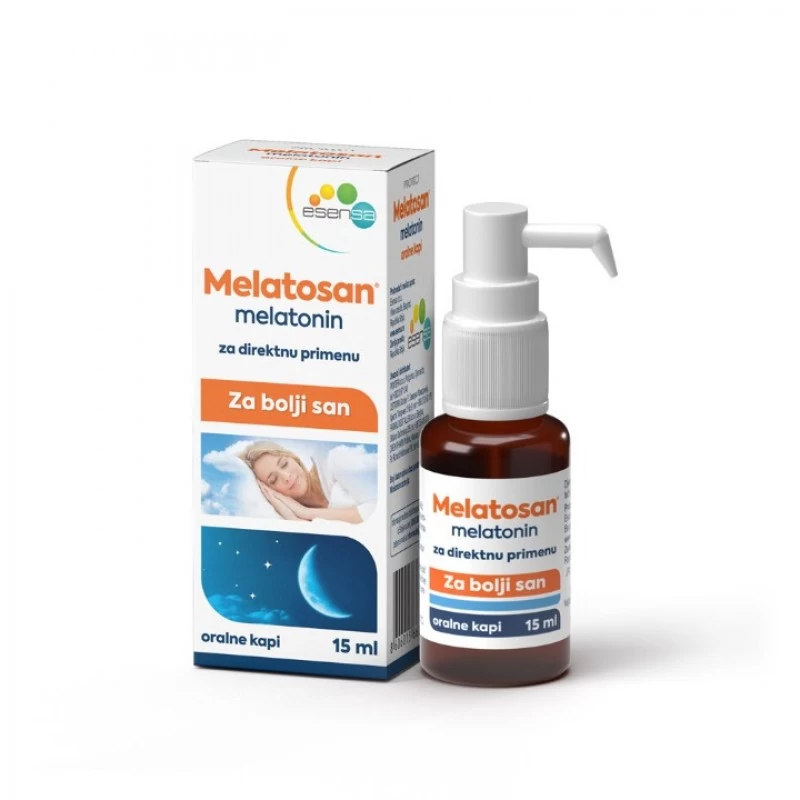 MELATOSAN® MELATONIN ORALNE KAPI 15 ML