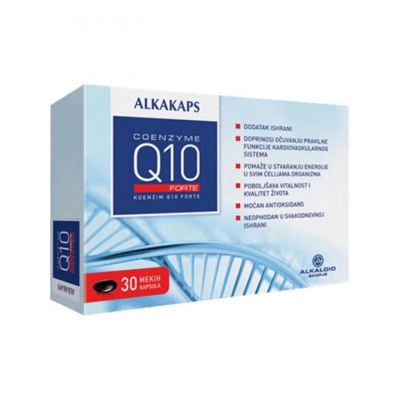 ALKAKAPS COENZIM Q10 FORTE, 30 KAPSULA