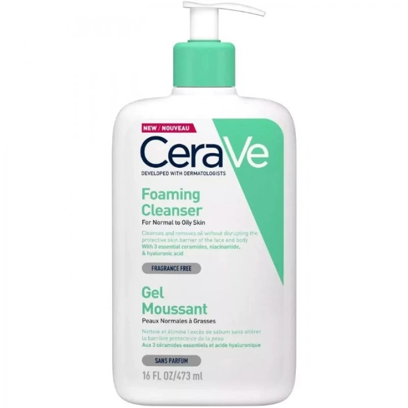 CERAVE PENUŠAVI GEL ZA ČIŠĆENJE, 1000 ML