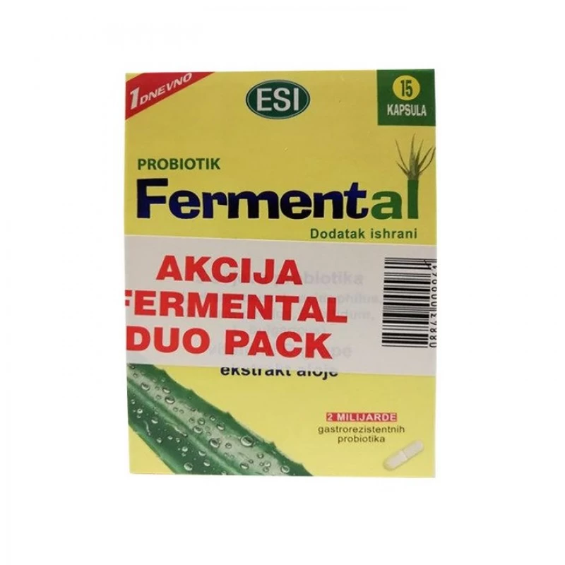 FERMENTAL DUO PACK, 30 KAPSULA