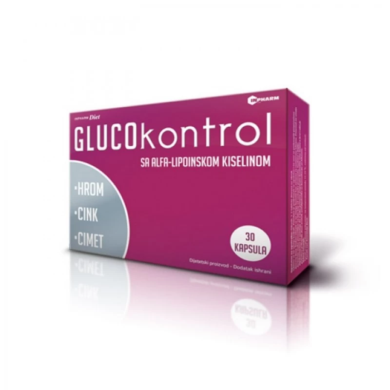 GLUCOKONTROL, 30 KAPSULA