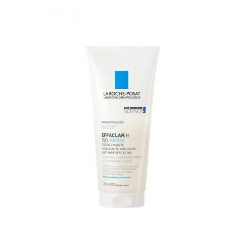 LA ROCHE POSAY EFFACLAR H ISO-BIOME, UMIRUJUĆA KREMA ZA ČIŠĆENJE, 200ML