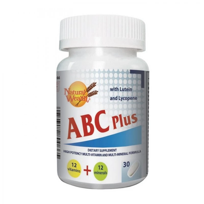 NATURAL WEALTH ABC PLUS 30 TABLETA