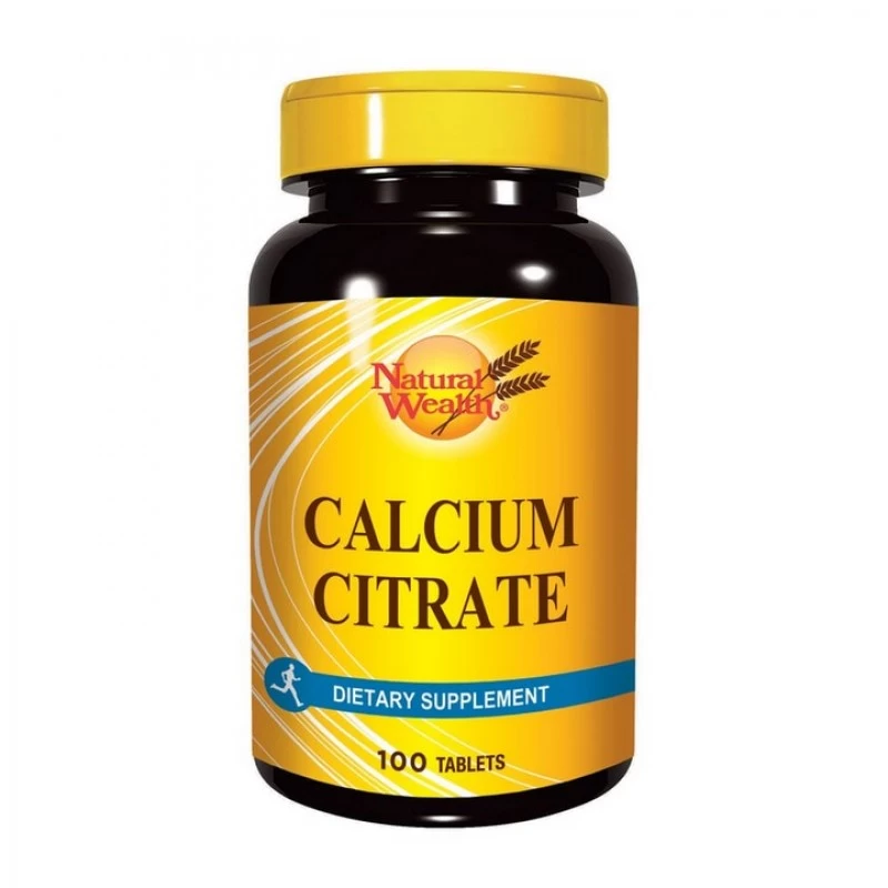 NATURAL WEALTH KALCIJUM CITRAT 100 TABLETA