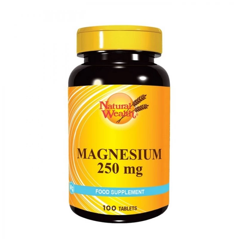 NATURAL WEALTH MAGNEZIJUM 250 MG 100 TABLETA