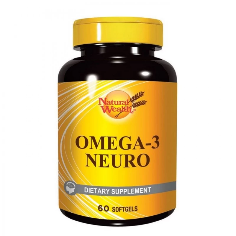 NATURAL WEALTH OMEGA-3 NEURO 1000 MG 60 KAPSULA