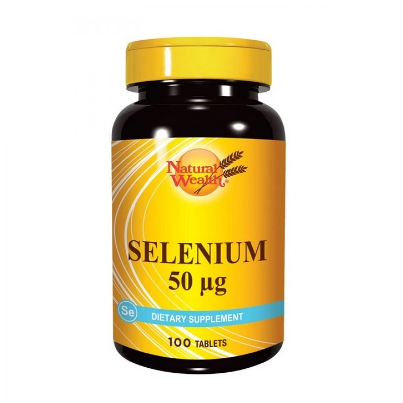 NATURAL WEALTH SELEN 50 MCG 100 TABLETA