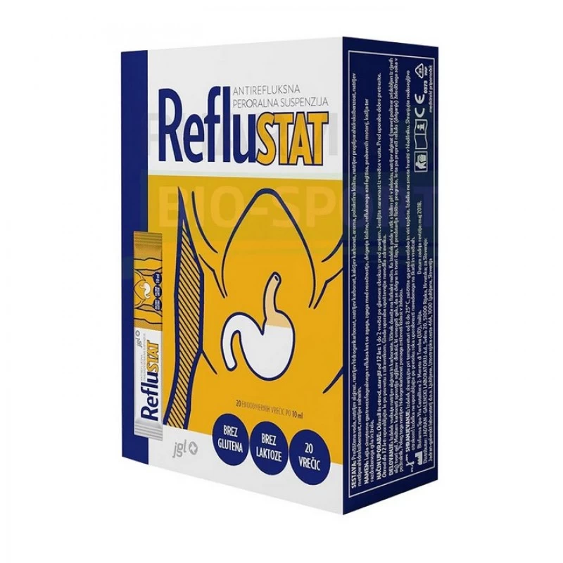 REFLUSTAT SUSPENZIJA, 20X10ML