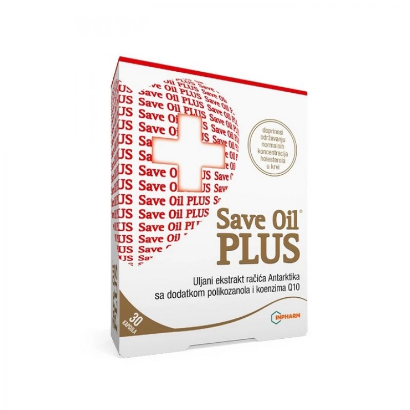 SAVE OIL PLUS, 30 KAPSULA