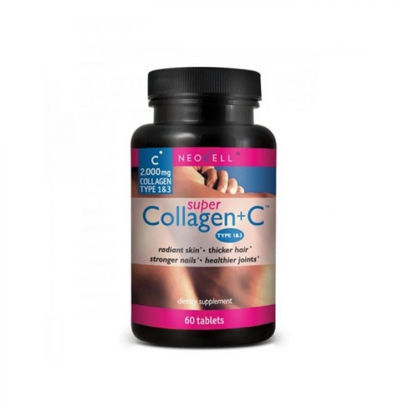 SUPER COLLAGEN+VITAMIN C TABLETE, A60