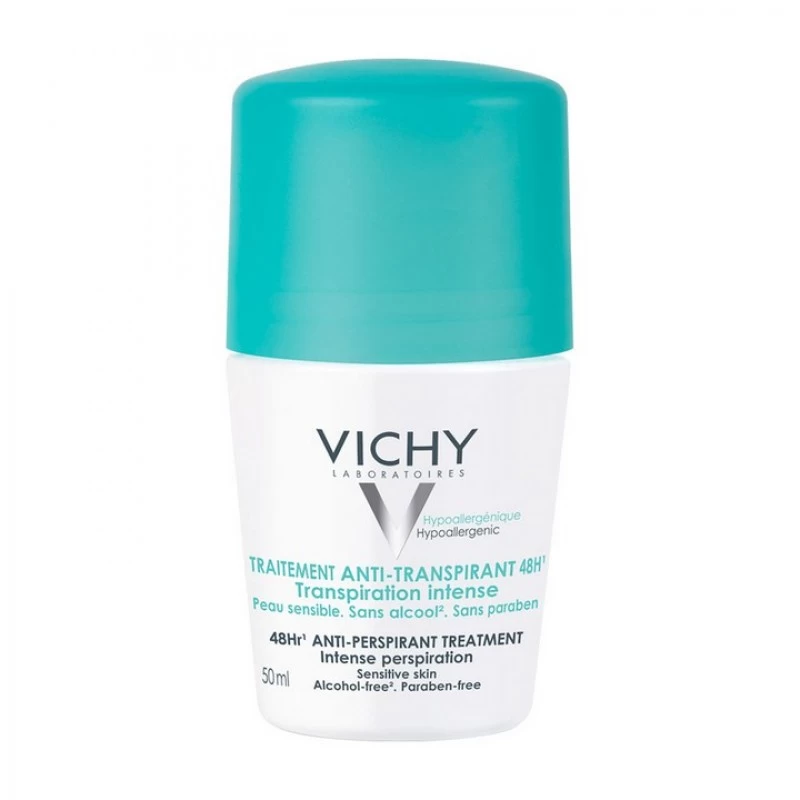 VICHY DEODORANT ROLL-ON ZA REGULACIJU PREKOMERNOG ZNOJENJA, 50 ML