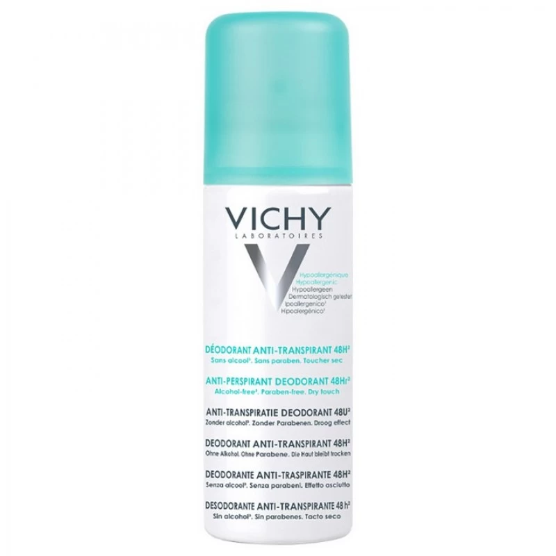 VICHY DEODORANT SPREJ ANTIPERSPIRANT 48H INTENZIVNO ZNOJENJE, 125 ML