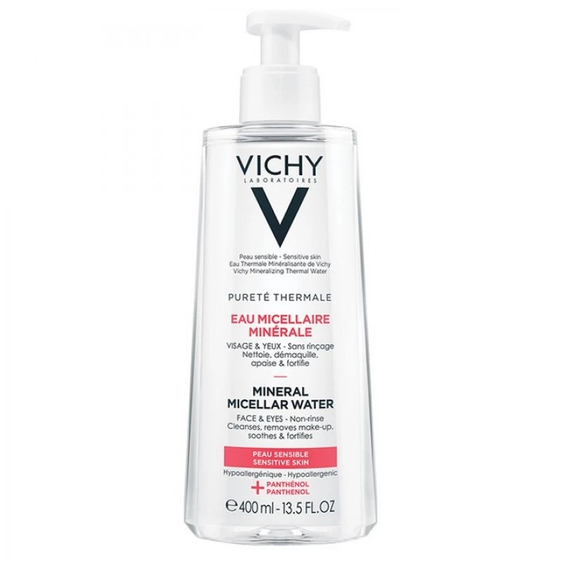 VICHY PURETÉ THERMALE MINERALIZOVANA MICELARNA VODA - OSETLJIVA KOŽA 400ML