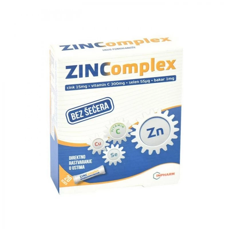 ZINCOMPLEX, 20 KESICA