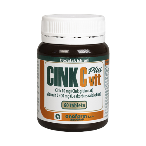 Cink i vitamin C 60 tableta