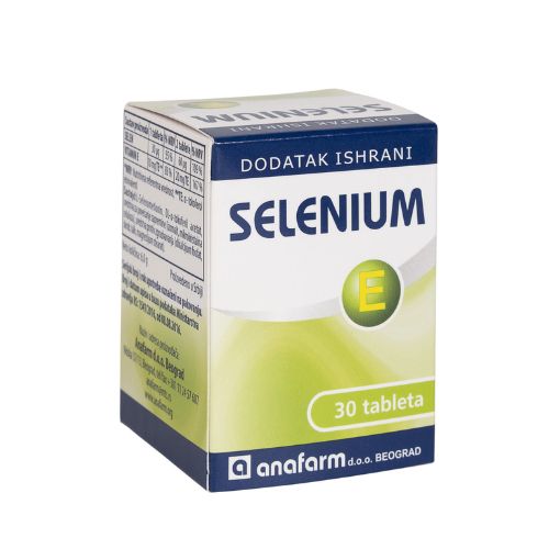 Selen i vitamin E 30 tableta