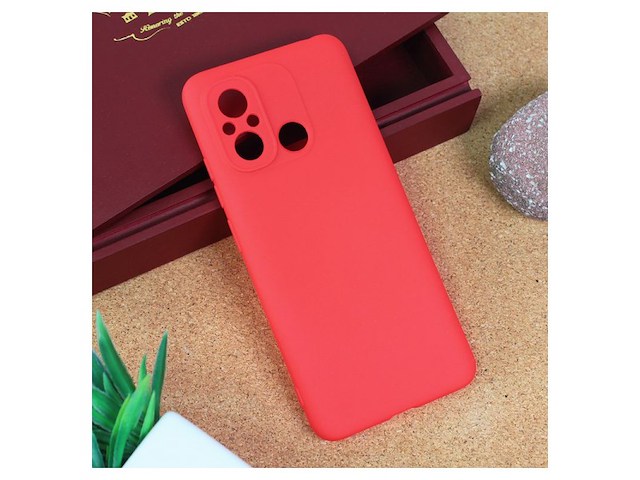 Maskica Teracell Giulietta za Xiaomi Redmi 12C mat crvena