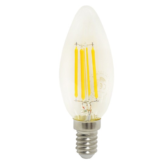 E14 4W B35 2700K filament LED sijalica 230V 470lm Mitea Lighting