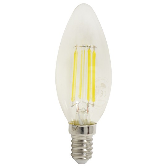 E14 4W B35 6500K filament LED sijalica 230V 470lm Mitea Lighting