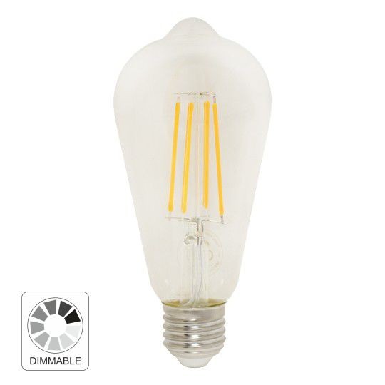 E27 8W ST64 2200K filament LED dimabilna sijalica 230V 806lm Mitea Lighting