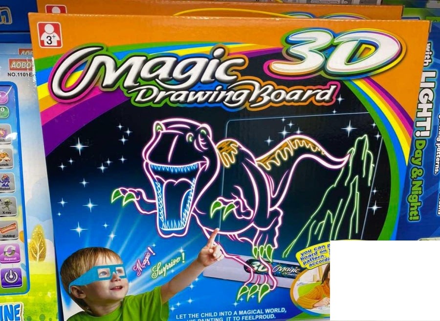 3D Magicni crtez-Magicna tabla + 3D naocare – 3D Magicni crtez-Magicna tabla + 3D naocare