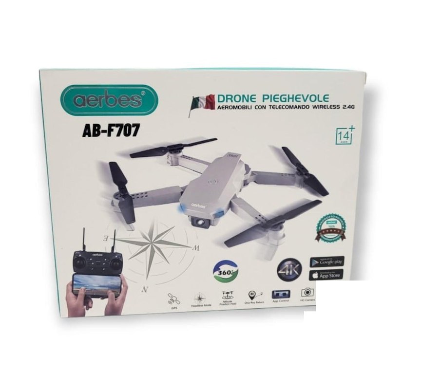 AERBES AB- F707 dron/sa preklopnom antenom i 4K kamerom – AERBES AB- F707 dron/sa preklopnom antenom i 4K kamerom