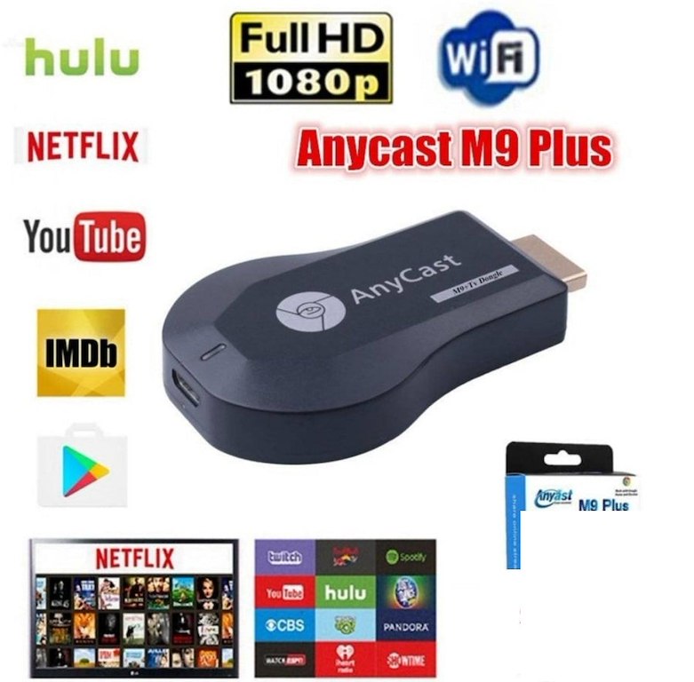 ANYCAST M9 plus HDMI FullHD TV stick – ANYCAST M9 plus HDMI FullHD TV stick