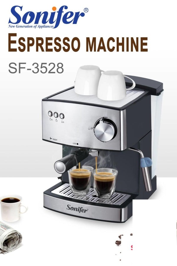 Aparat za espresso Sonifer SF 3528/850w – Aparat za espresso Sonifer SF 3528/850w