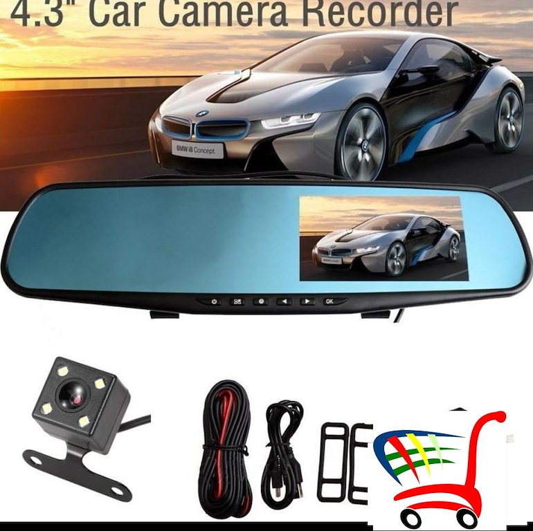 Auto kamera RETROVIZOR full HD 1080p + rikverc kamera – Auto kamera RETROVIZOR full HD 1080p + rikverc kamera